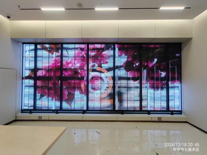 Custom 3D Transparent Wall LED for Glass Screen Mesh LED Transparent ...