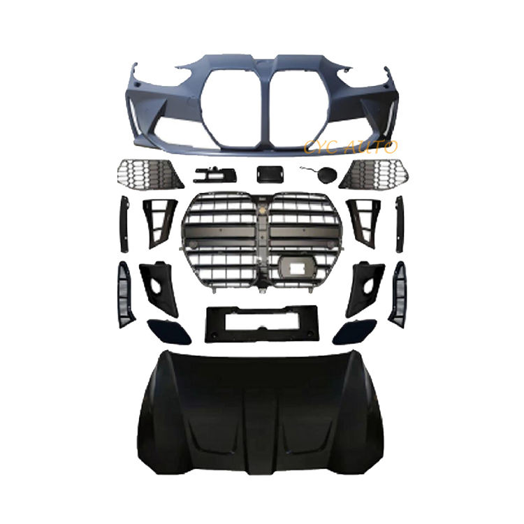 F30 To G80 M3 Style Car Bodykit Front Bumper With Hood For Bmw 3series ...
