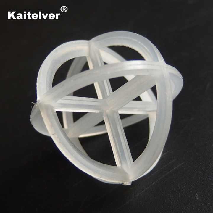 50mm 90mm Plastic cross spherical ring cross ball for gas liquid ...