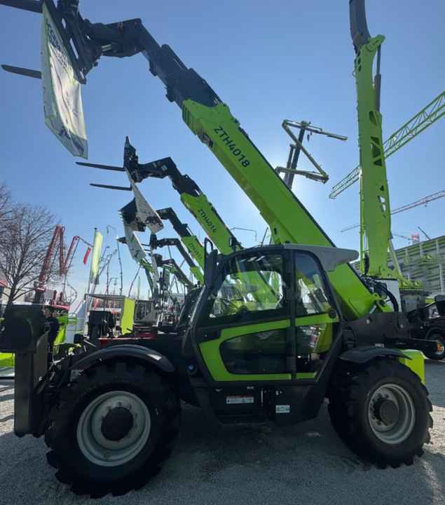 New Arrivals Logistics Machinery Telescopic Telehandler ZTH4018 4ton ...