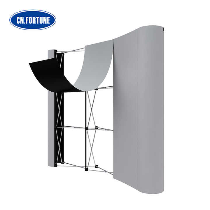 4X3 3x3 Portable Pop up Stand Banner - Fast Set up Display