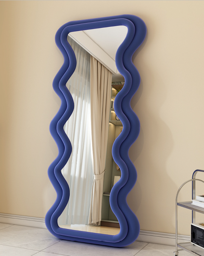 Cermin Bingkai Kain - Dekorasi Rumah Bergaya & Tahan Lama