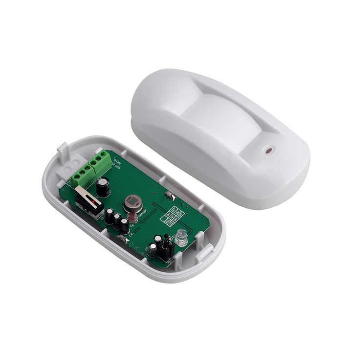 Wall mounted 12V wired PIR motion sensor small angle detection passive ...
