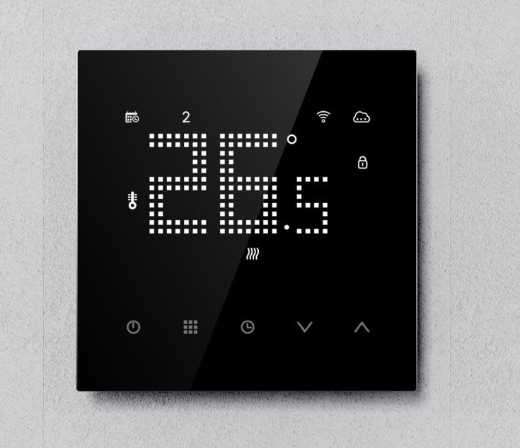 HY531B WiFi Smart Thermostat Modern Touch Screen Digital Programmable ...
