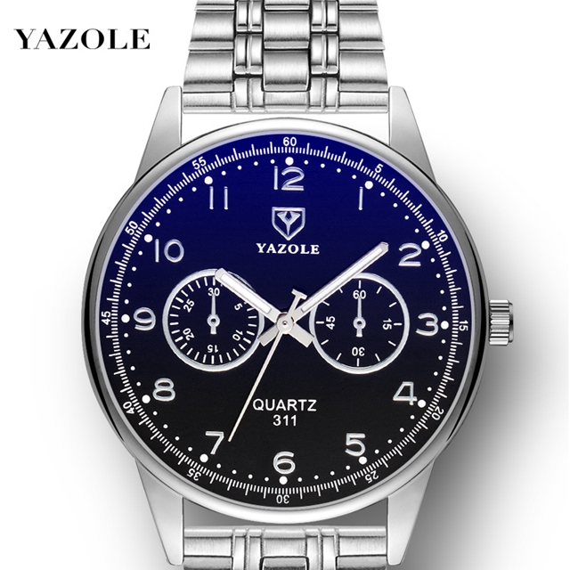 YAZOLE 311 Quartz Watch - Stylish & Durable Mens Timepiece
