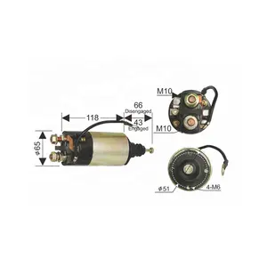 Affordable Wholesale starter bosch solenoid switch 24v To Get Your Car ...