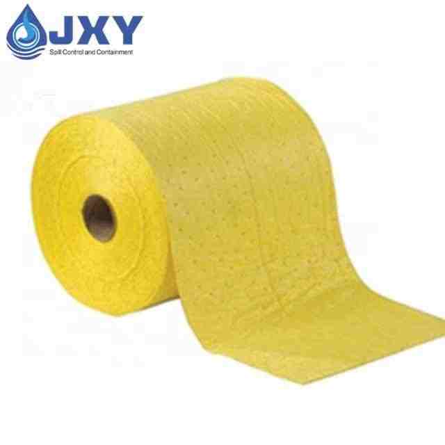 Hazmat Pads and Rolls for Cleaning up the Residue of Chemicals Spills ...