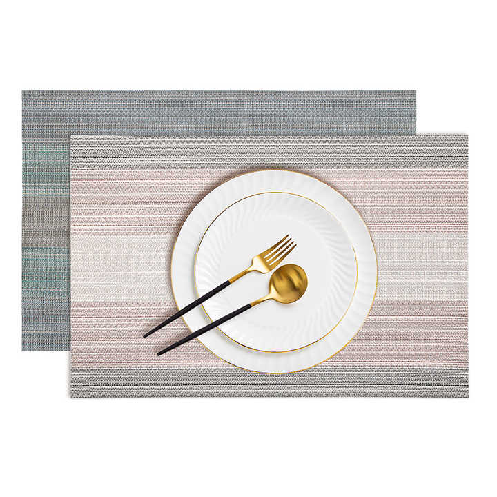 Cotton PVC Tablecloth Placemat for Home Use Dinner Table Mat Desk Pad ...