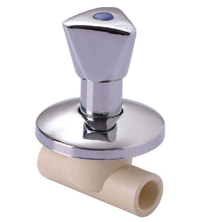 Water Supplier's Tubomart PPR Concealed Stop Valve with Smooth Surface ...