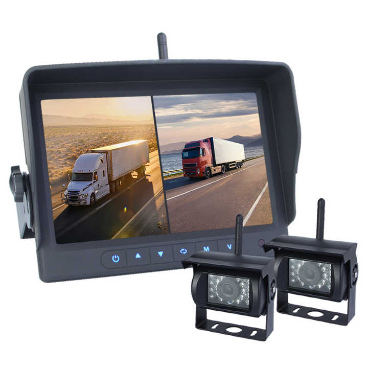Vehicle Wireless Reverse Camera 2.4g Digital Wireless Truck Rear View ...