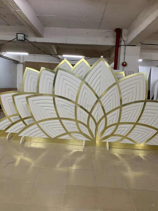 Luxury Wedding Backdrop - Elegant Stage Design