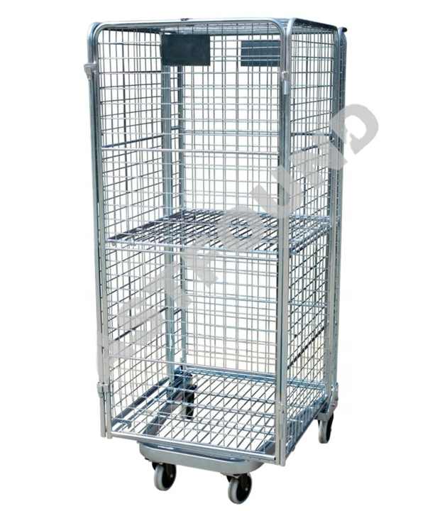Foldable and Nestable Roll Cage Rolltainer Roll Cart by Eastfound