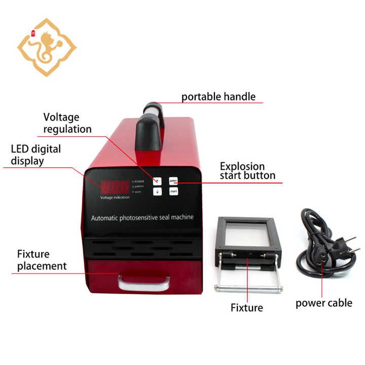 Stamp Making Machine Flash Name Stamp Machine Fully Automatic Exposure ...