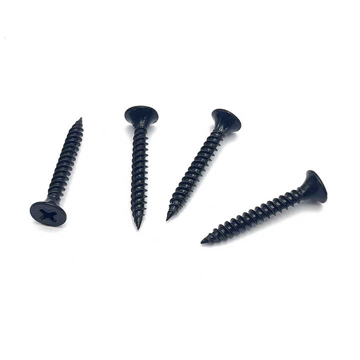 High Quality M3.5 Fine Thread C1022 Din Standard Steel Drywall Screw Phosphated Gray Black Oxide ...