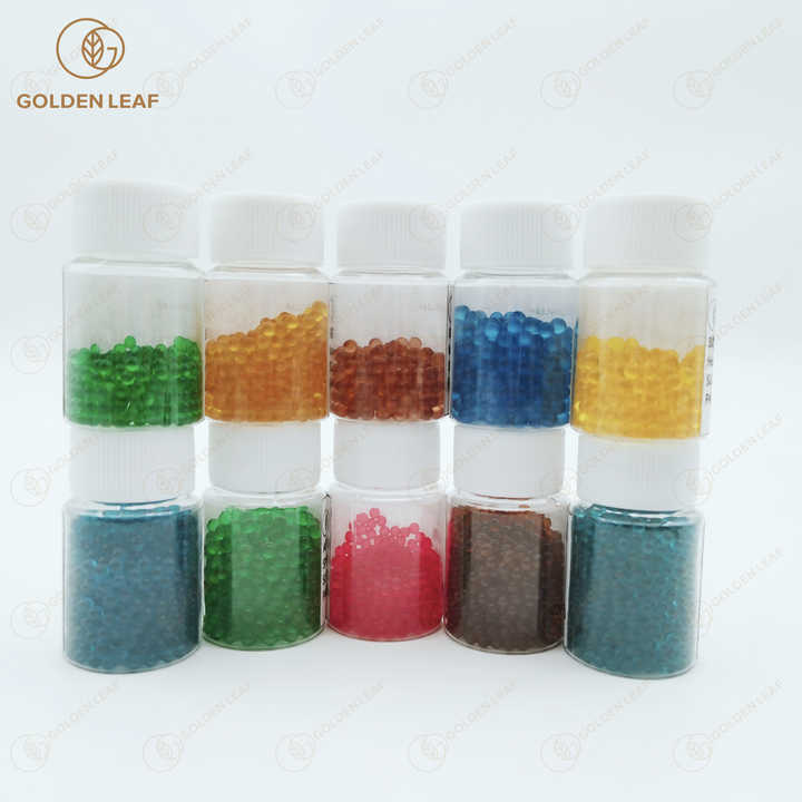 Non-Toxic Typical Flavor Custom Color Capsule Blasting Beads Crush Ball ...