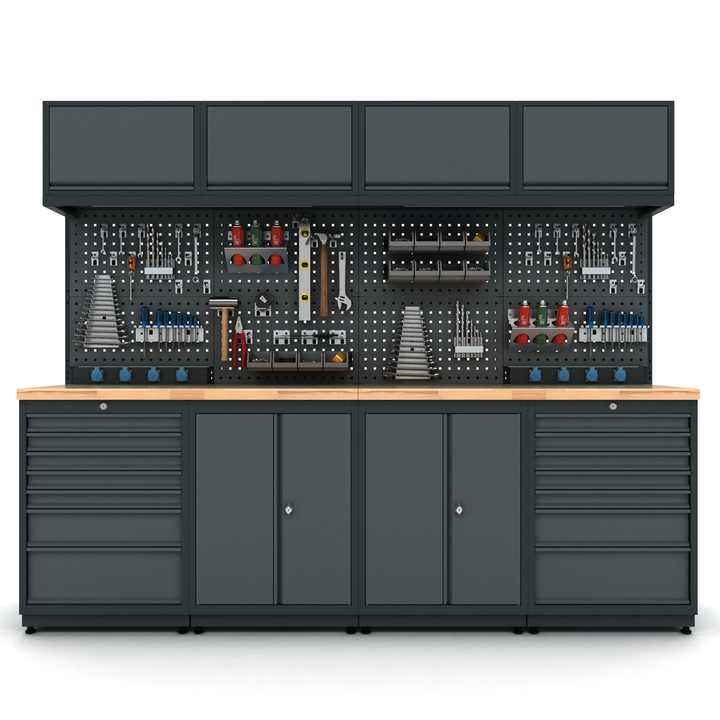 Modular Tool Cabinet System for Mechanic Garages - OBM