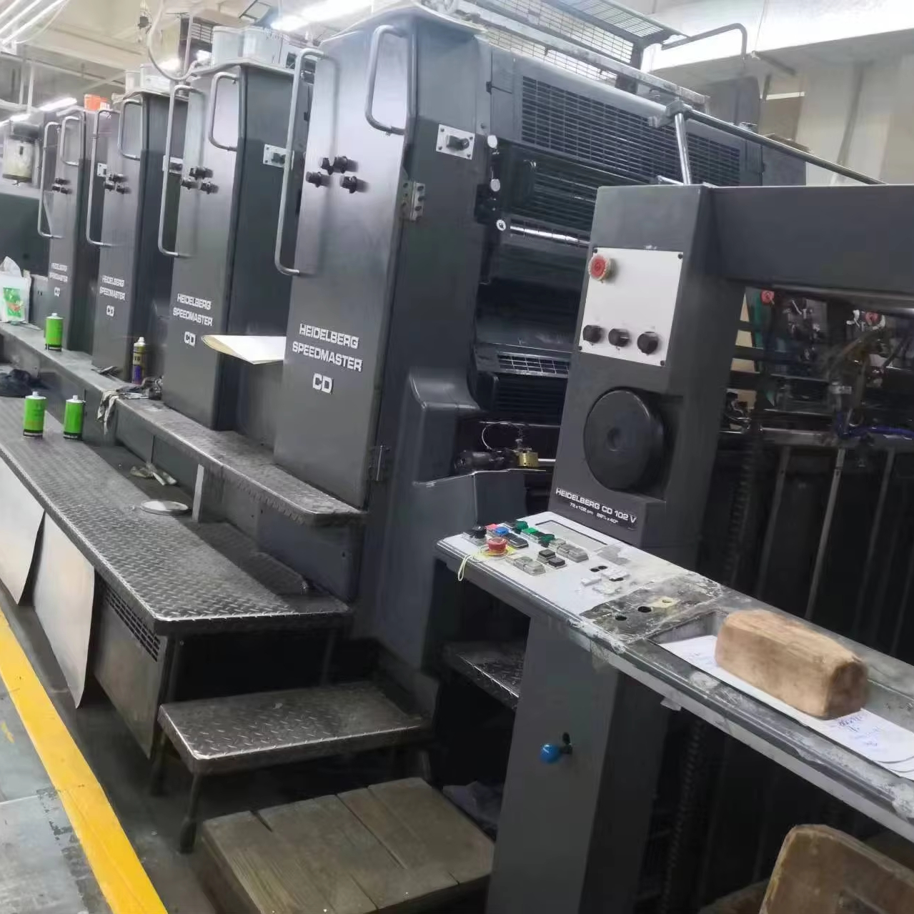 Dijual Mesin Cetak Offset Heidelberg 4 Warna