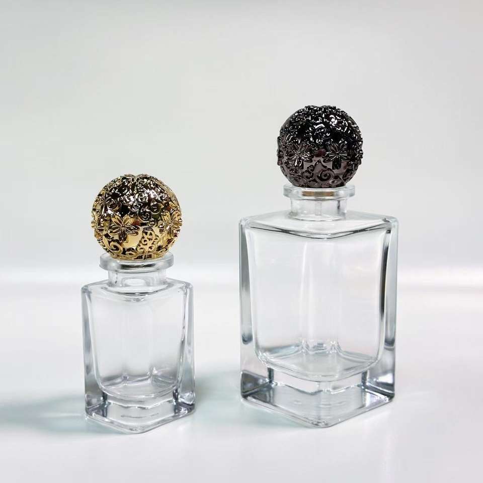 Wholesale Empty Amber Glass 50ml, 30ml Cosmetic Spray Bottles Elegant ...