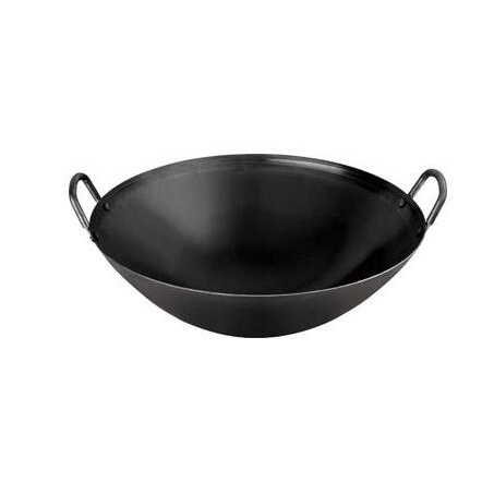 Commercial Large Heavy Duty Black Iron Big Wok - Largest Wok