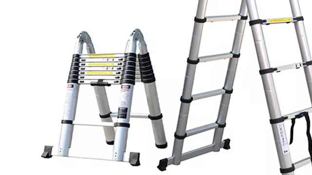 Single Telescopic Ladder - Durable and Versatile for Outdoor