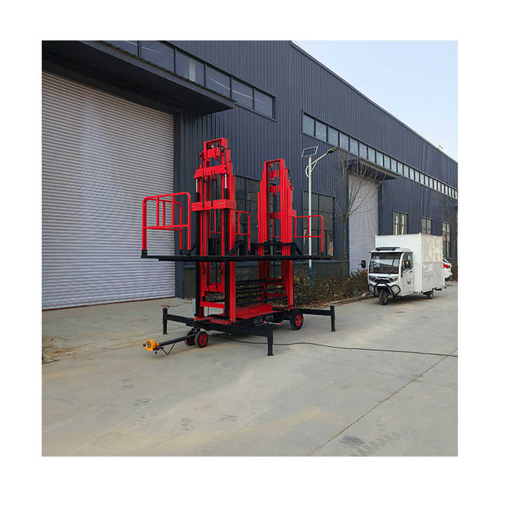 Electric Remote Control Mobile Construction Ladder Lift Platform ...