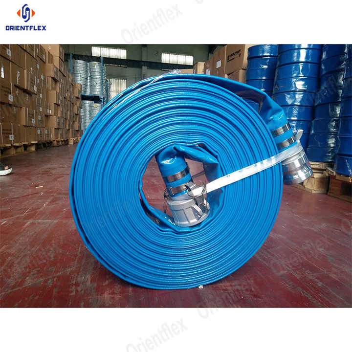 3" 2" 3 INCH MANGUERA FLEXIBLE PVC LAYFLAT IRRIGATION WATER HOSE PIPE ...