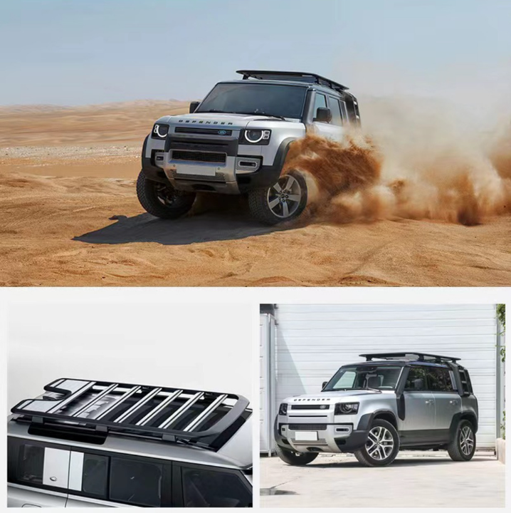 Land Rover Defender 90 110 Aluminum Roof Rack - Durable & Versatile