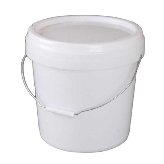 Plastic Yogurt Bucket Food Bucket Plastic with Lid and Handle Food ...