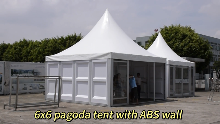 5x5m Outdoor Aluminum Cone-shaped Pavilion Pagoda Tent for Sale ...