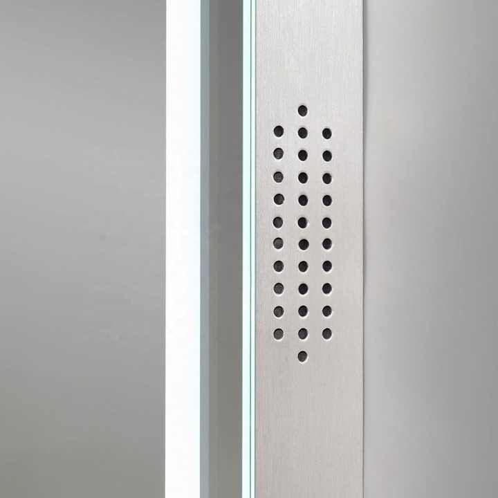 CE IP44 SAA Bath Room Mirror Listed Aluminum Framed Fog Resistant Hotel ...