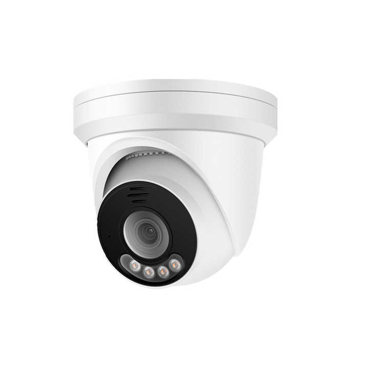 12MP 30fps Realtime IP Turret Camera Dual Light POE Camera Human Body ...