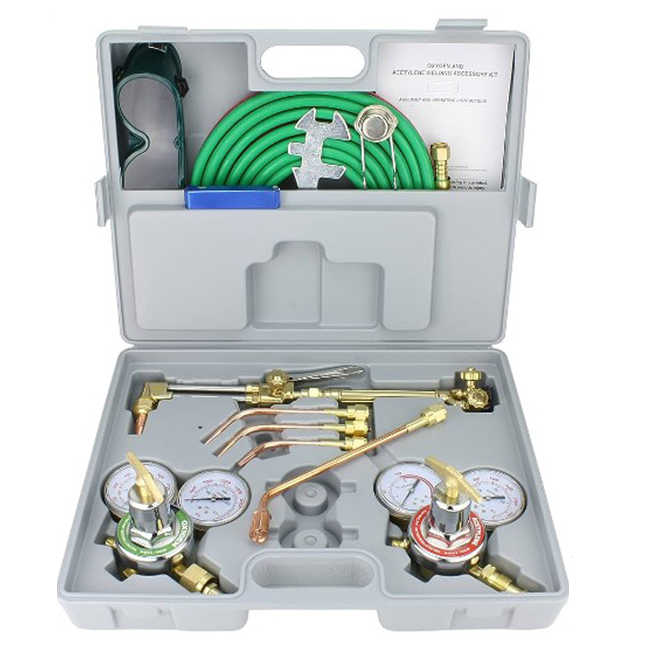 Welding Cutting Torch Kit With Cutting Nozzles Heating Tip Oxygen ...
