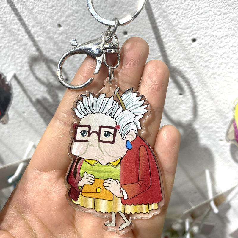 yeguang fashionable and cute keychain cartoon character resin simple ...