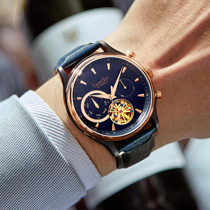 Men's Waterproof Automatic Watch - Bestdon BD7171G