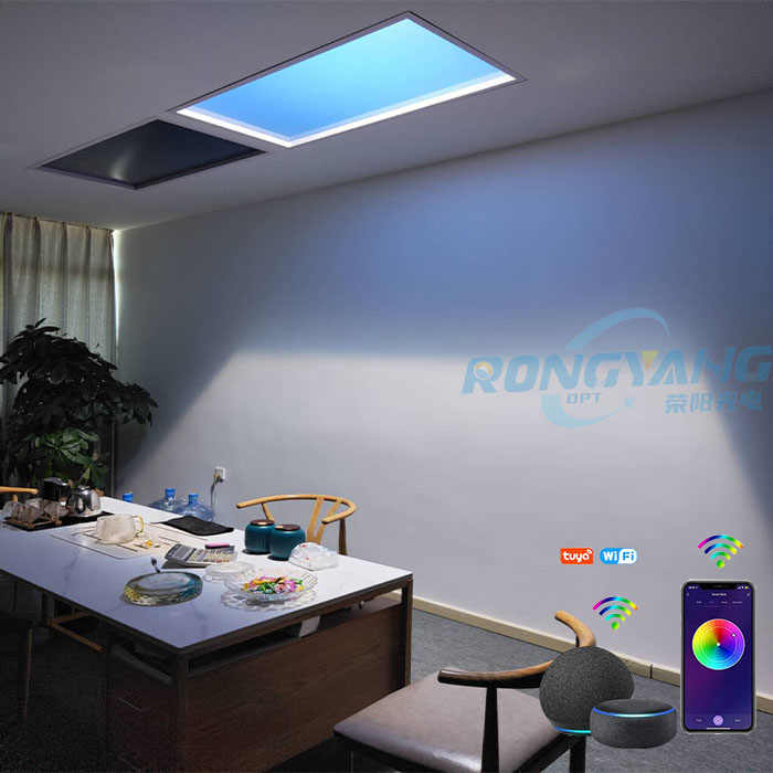 Artificial LED Sun Faux Skylight Fake 500W Blue Sky Virtual Natural ...