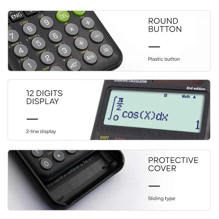 417 Functions Scientific Calculator - FX-991ES Plus