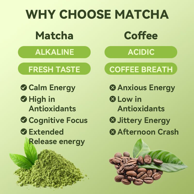 LIFEWORTH OEM Original Japanese Matcha Green Tea Powder Culinary ...