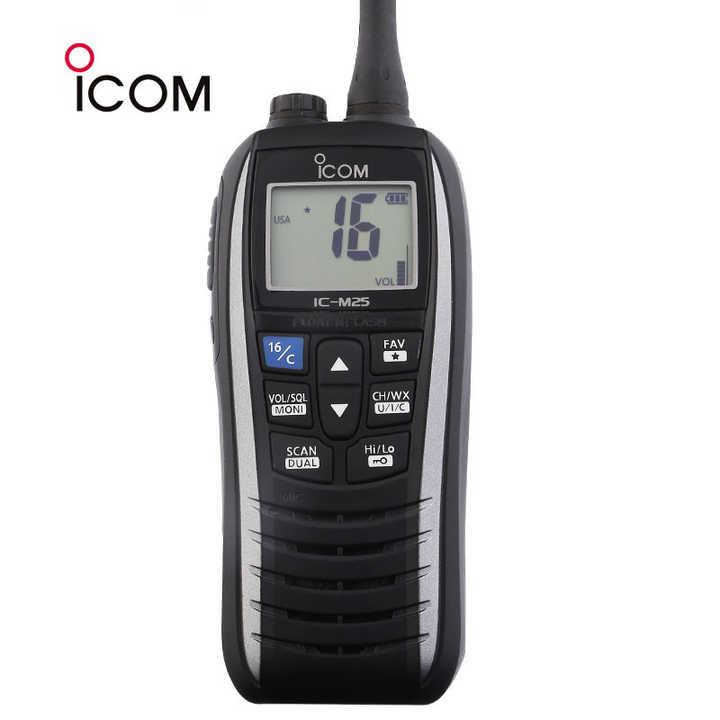 ICOM IC-M25 VHF Portable Marine Handheld Two-Way Radio