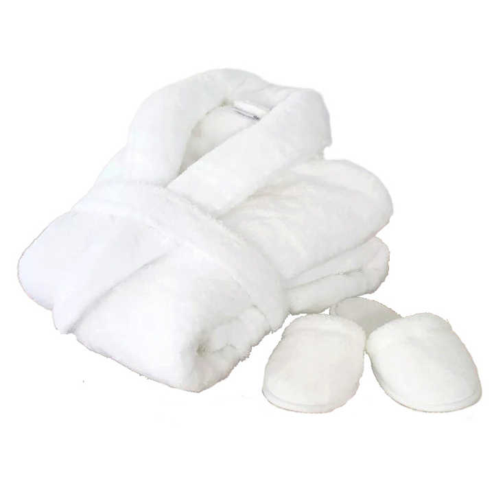 100% Cotton Terry Cloth Bathrobe - Luxury & Comfort