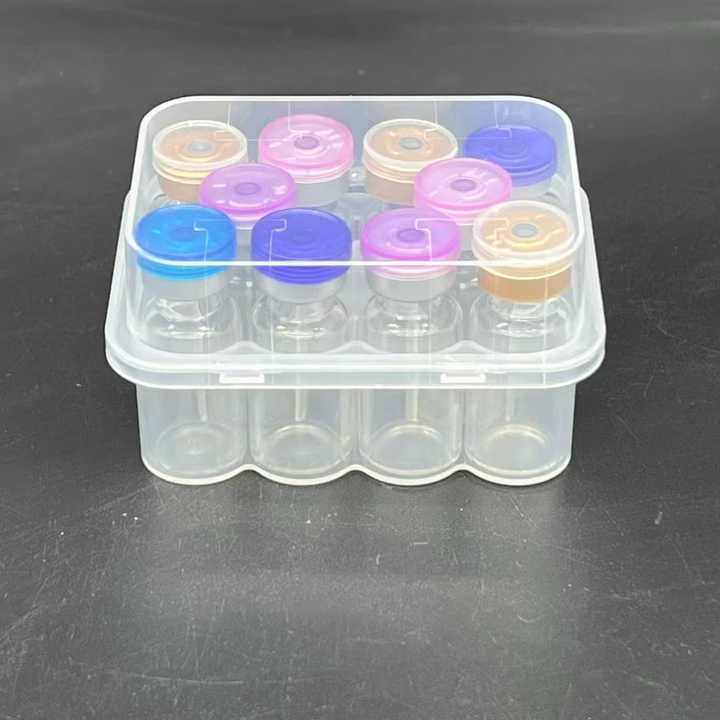 3ml Cillin Bottle Box Pet Vaccine With Lid Plastic Box 10 Pieces in ...