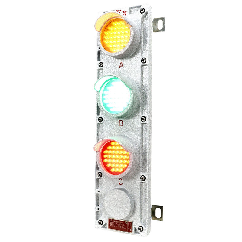 Flameproof Sliding Contact Line Indicator IP66 WF1 AC220/380V Red ...