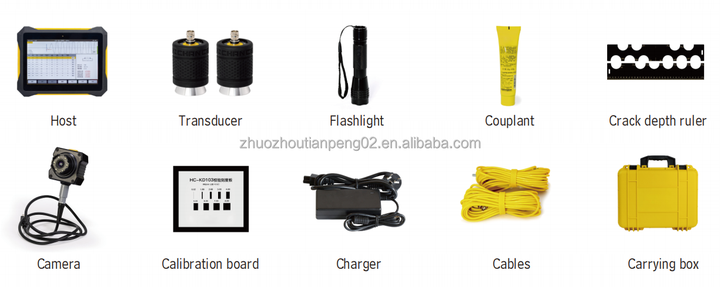 C-TECH ZHUOZHOU TIANPENG ULTRASONIC Pulse Velocity (UPV) Tester for ...