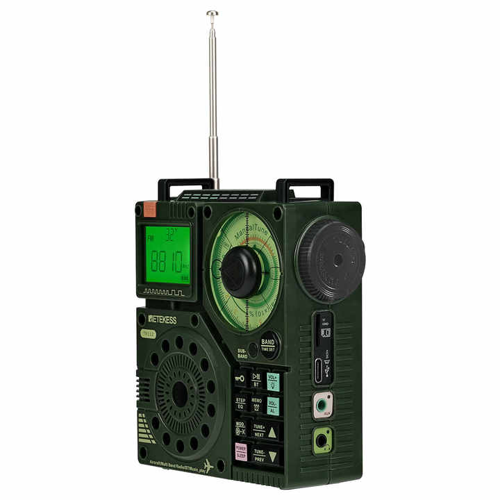 Retekess TR112 Multi-band Portable VHF Ham Radio with DSP, Digital ...
