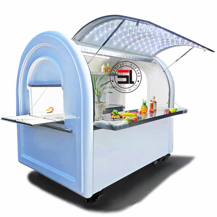 Newly Design Shawarma Outdoor Food Cart - High Productivity