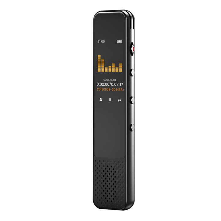 Voice Activated Mini WAV Audio Recorder - 32GB Capacity