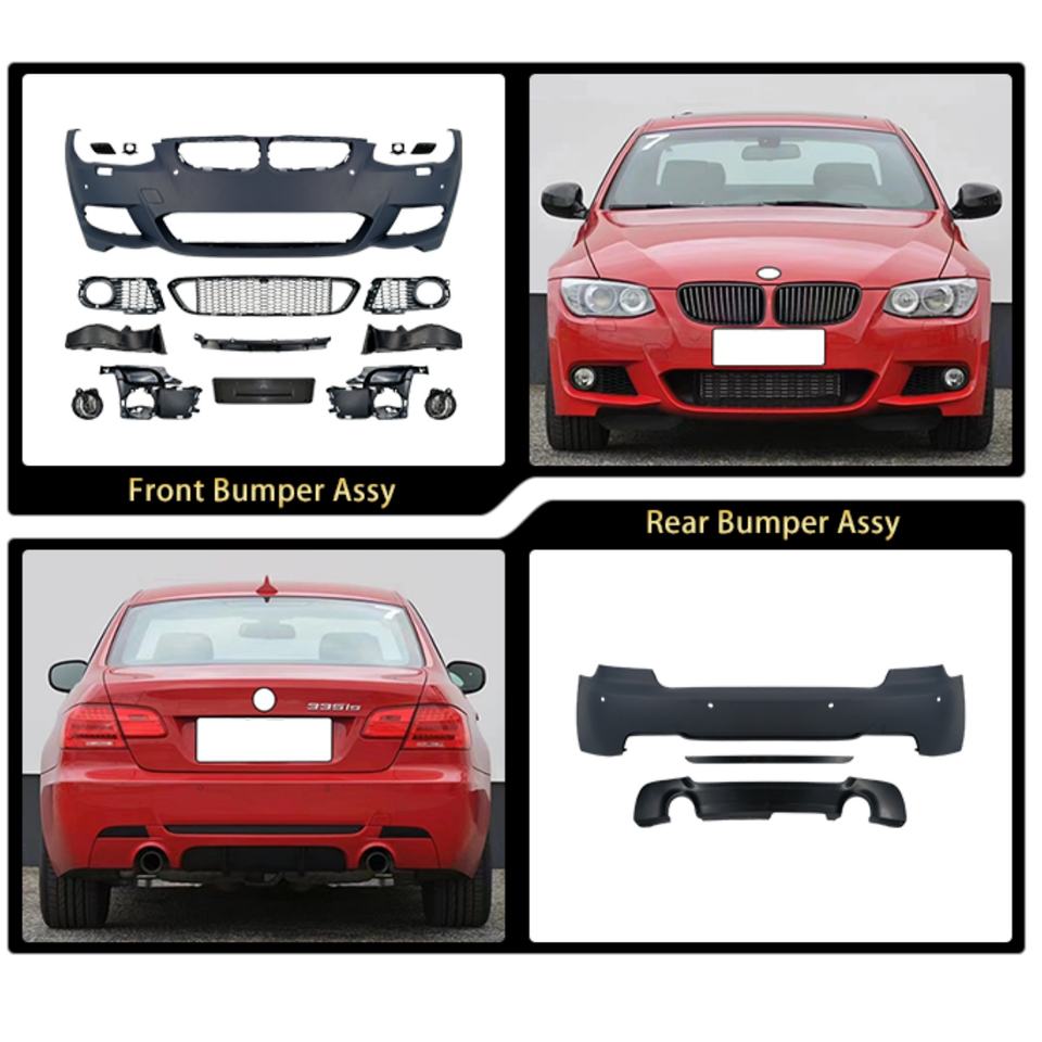 Full Conversion M-Tech Style Body Kit for BMW E92 E93 3 Series 2010 ...