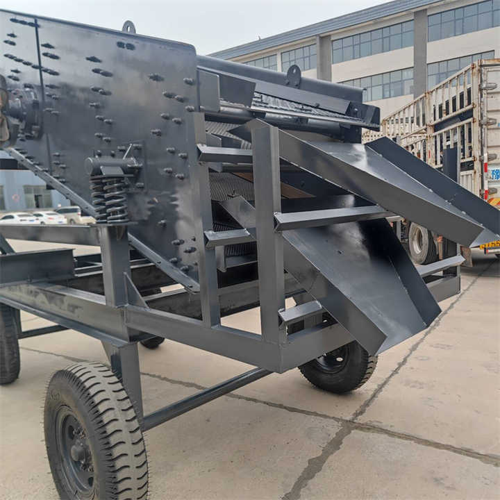 Portable Stone Vibrating Screen Small Stone and Sand Vibrating Screen ...