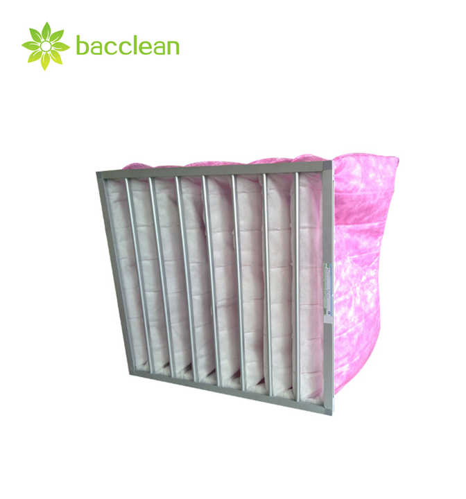 MAU Air Handling Unit Bag Filter - Bacclean F5-F9 Efficiency