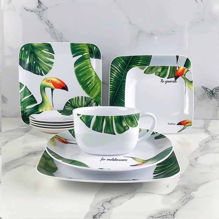 Wholesale Reusable Melamine Tableware Set for Restaurants Dinnerware ...