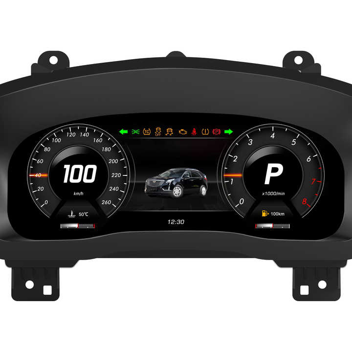 12.3 Inch Car Digital Dashboard Speedometer Display for Cadillac XT5 ...